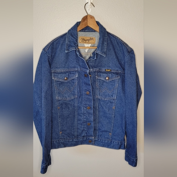 Wrangler | Jackets & Coats | Vintage Wrangler Denim Jacket | Poshmark